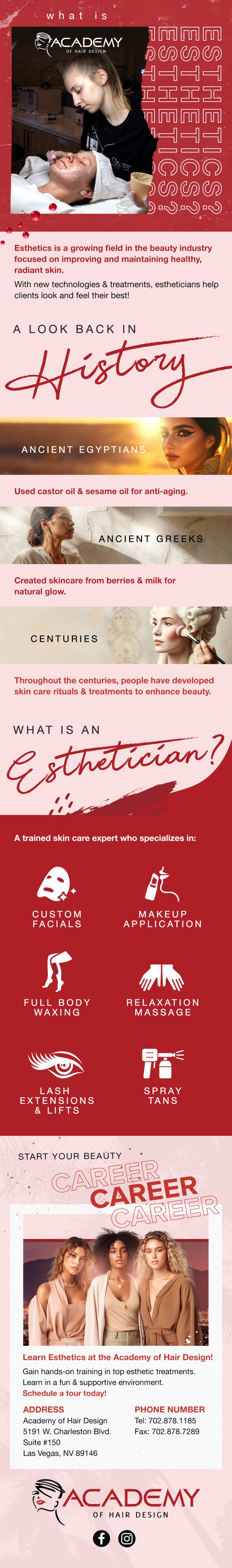 What is Esthetics? | Academy of Hair Design